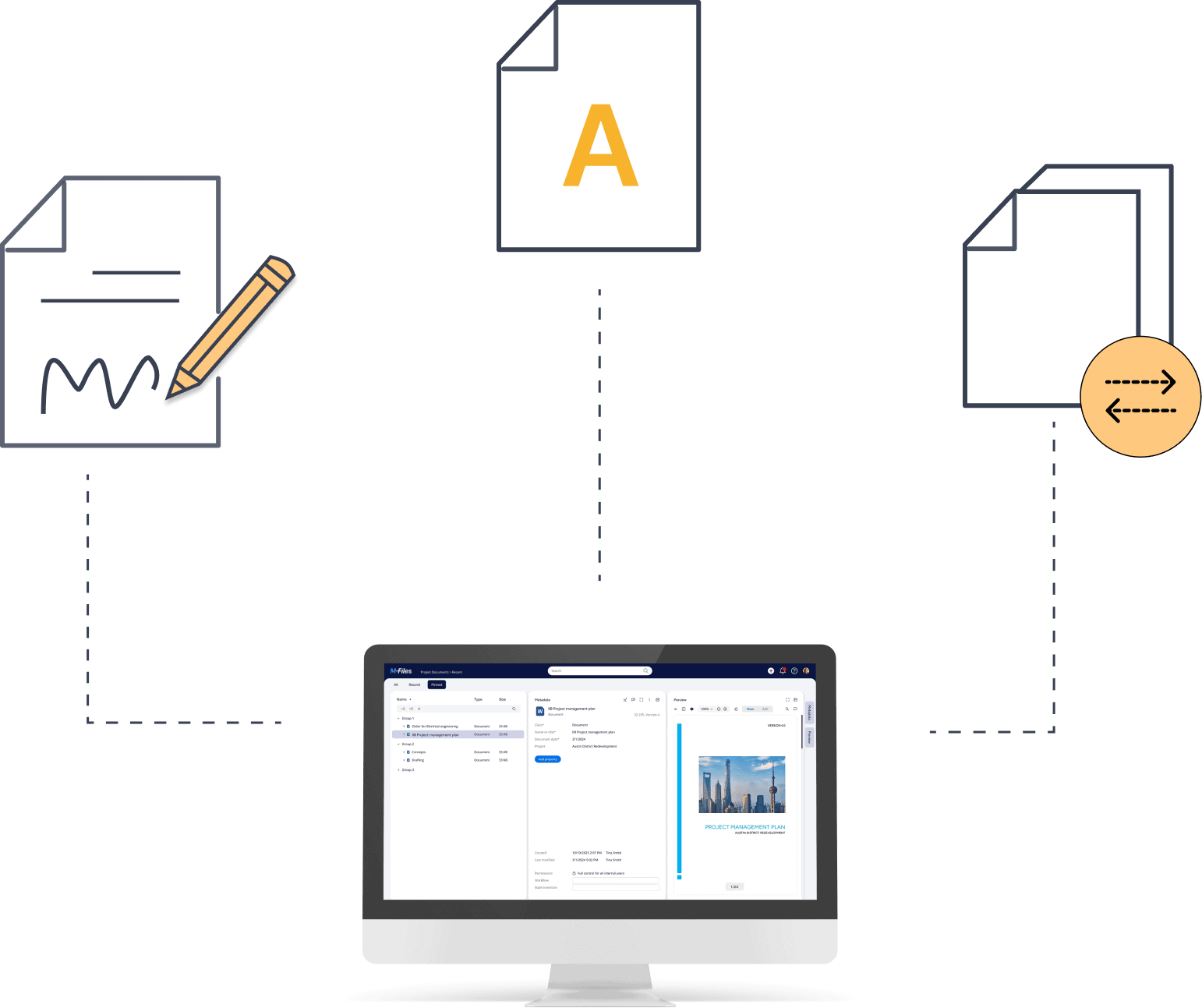 Gain more control over your documents - Extension Kit for M-Files | Unitfly