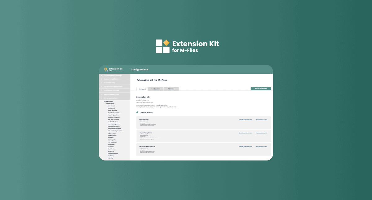 Homepage - Extension Kit for M-Files | Unitfly